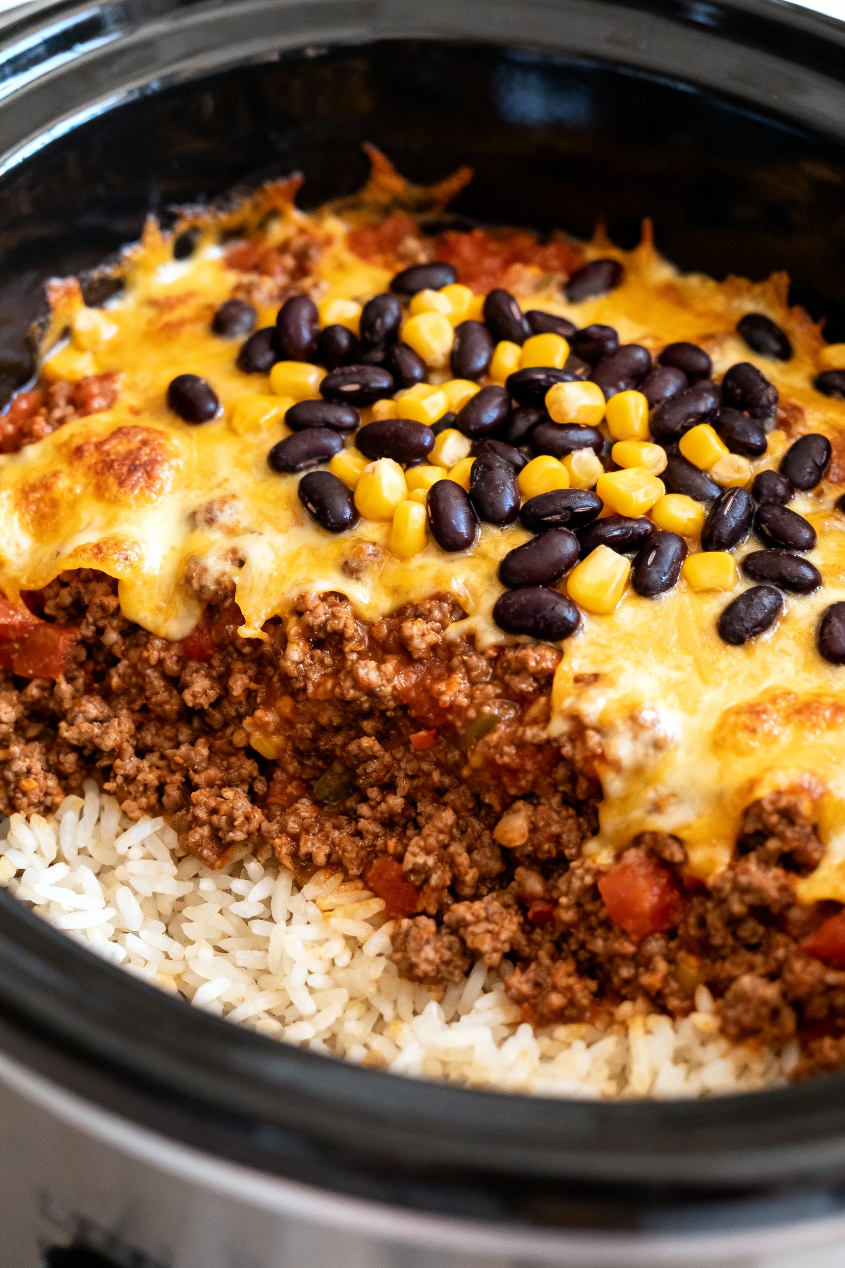 Best Crockpot Taco Casserole Recipe Easy Slow Cooker Dinner